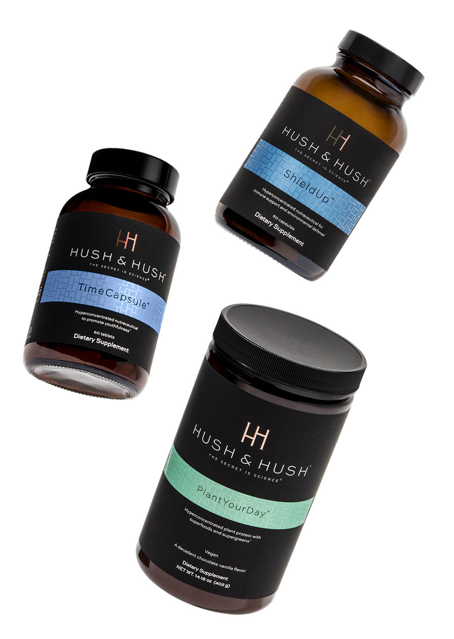 A kit to keep you balanced, protected and energized – Hush & Hush